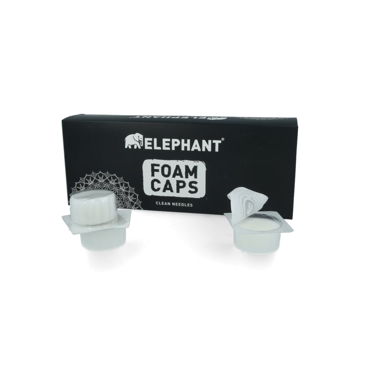Elephant Foam Caps 20 Stück | Alles Fürs Tätowieren | Hygiene | Tattoo ...